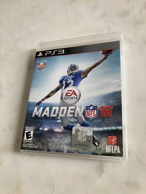 Madden NFL 16 | PS3 | Case and Disc (No Manual) 14633368567| eBay