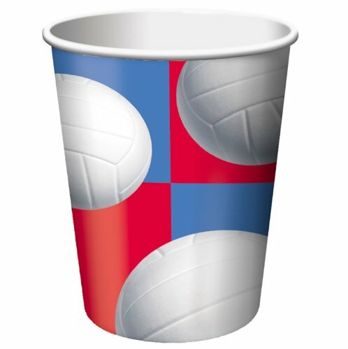 All-Star Volleyball Party Supplies 9oz Paper Cups 8ct. | eBay