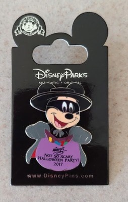 Disney Pin #123781 WDW - MNSSHP Not So Scary Halloween Party- Zorro ...