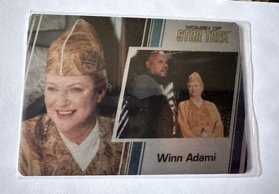 2017 Women of Star Trek 50th Anniversary Metal Parallel Card Kai Winn ...