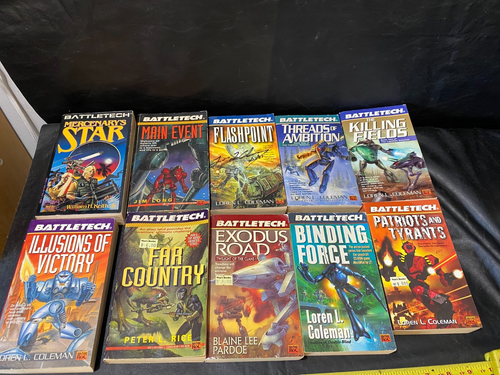 Battletech Book lot 10 softcover paperback collection | eBay