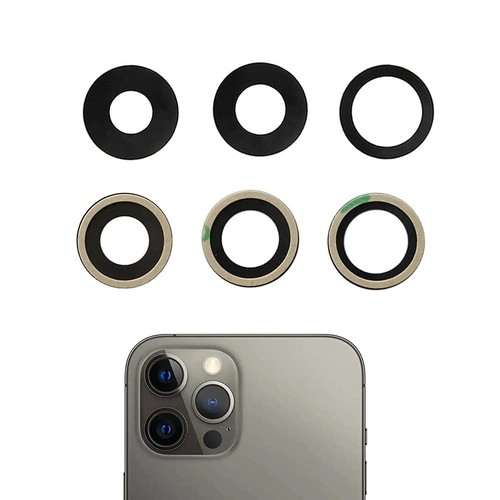 Rear Back Camera Cover Glass Lens Replacement, Pre-Installed Adhesive ...