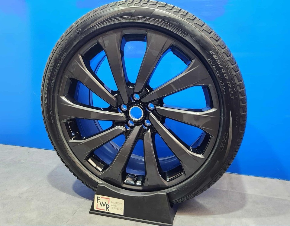 23" Range Rover SV L460 FACTORY OEM Wheel Rim 1079 VPLKW0157 Black ...