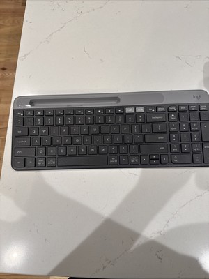 Logitech K585 Multi-Device Slim Wireless Keyboard Graphite | eBay