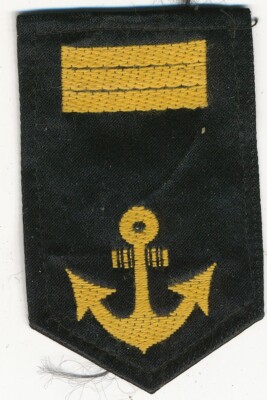 Japan Japanese Navy Leading Seaman rank rate patch real WWII make ...