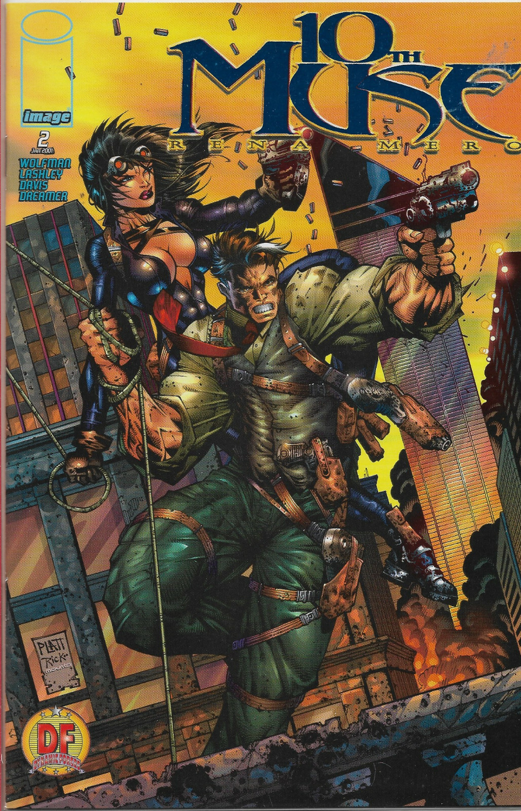 10TH MUSE #2 DF BLUE FOIL Stephen Platt Cover - Back Issue (S) | eBay