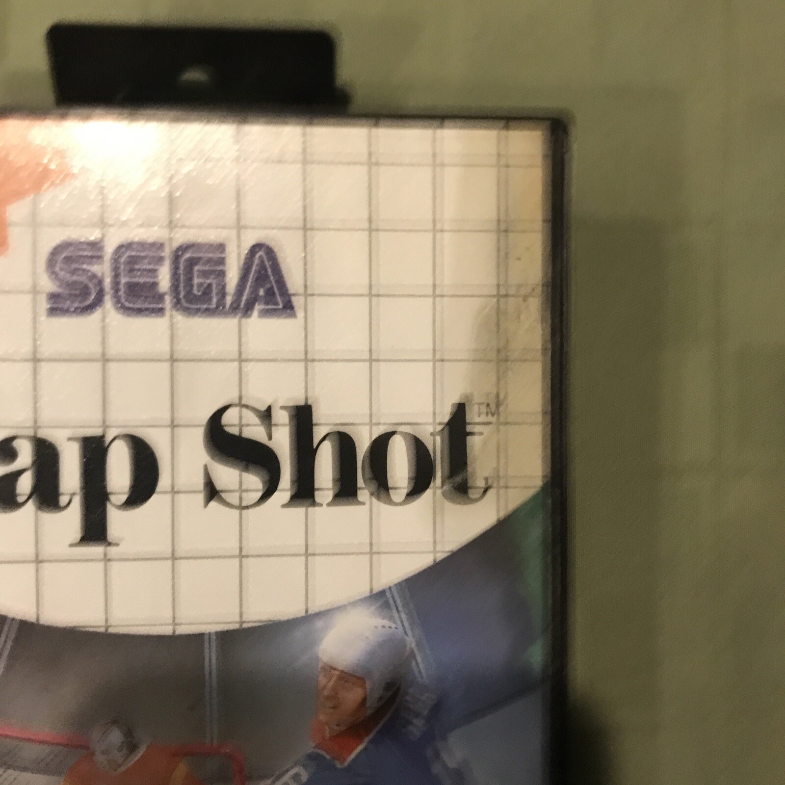 Slap Shot (Sega Master System, 1990) SMS COMPLETE Blue Label W/ Case ...