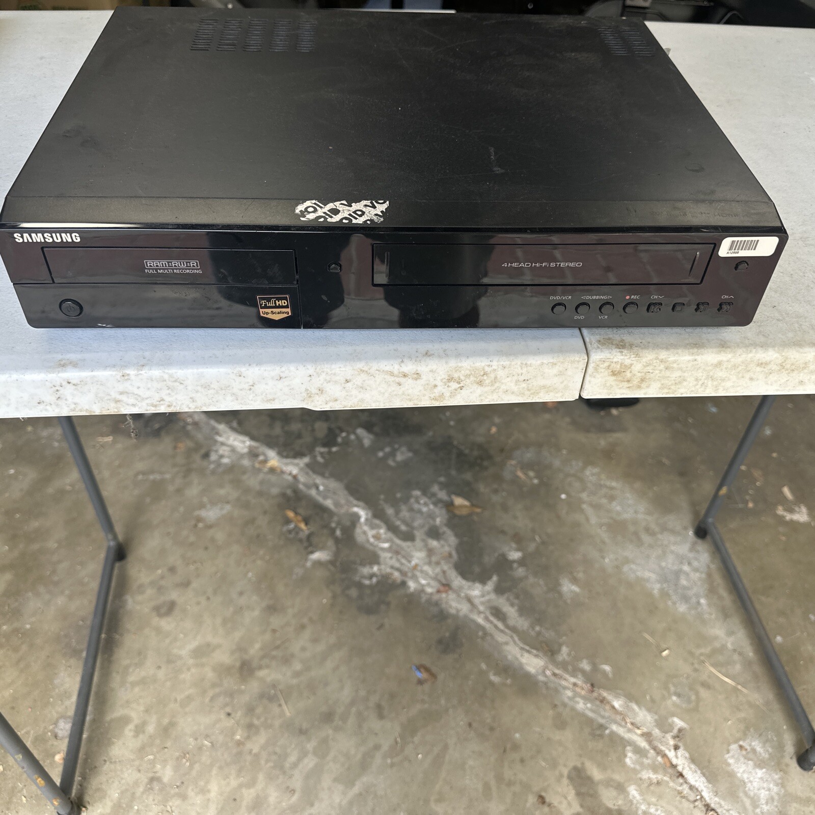 Samsung DVD-VR375 DVD/VCR Combo Recorder HDMI Tested Working No Remote ...