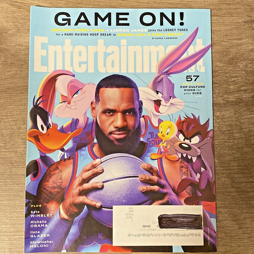 Entertainment Magazine April 2021 Space Jam 2 First Look Lebron James ...