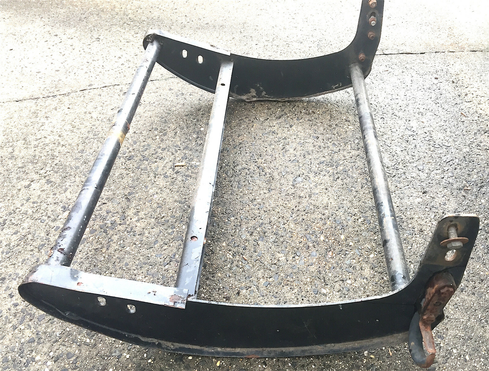 Bush guard bumper push bar Used Dented f150 ram 1500 Silverado Sierra ...