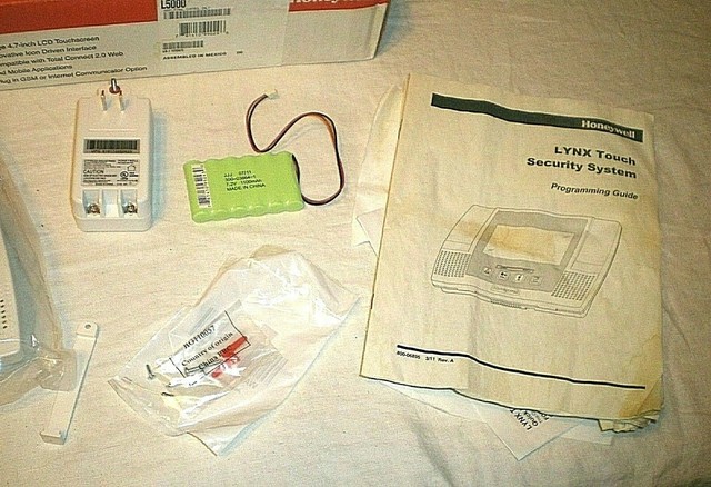 Honeywell Ademco L5000 Lynx Touch Wireless Alarm Keypad (00781410990296 ...