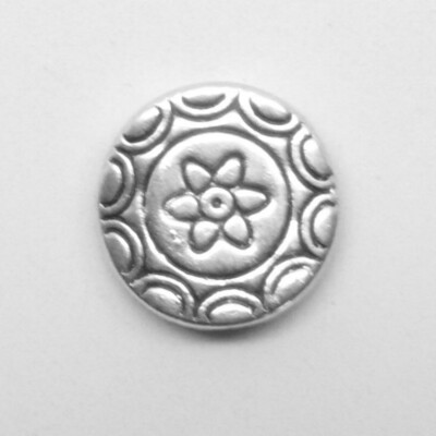 Pewter 12x3mm Disc Bead 25 Pieces with Side-to-Side Drill Holes | eBay
