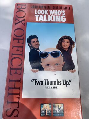 Look Who's Talking (VHS, 1998, Closed Captioned Box Office Hits Edition ...