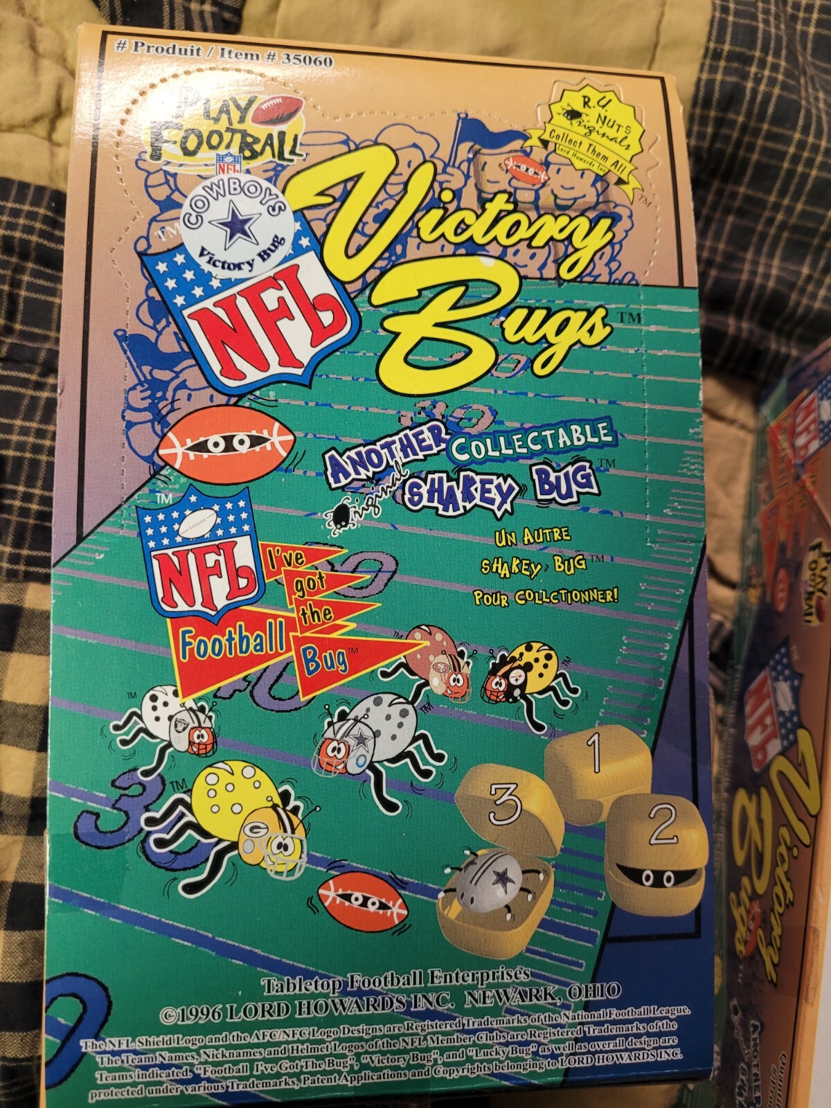 24pc box lot Vintage NEW NFL Dallas Cowboys Victory Bug sealed box | eBay