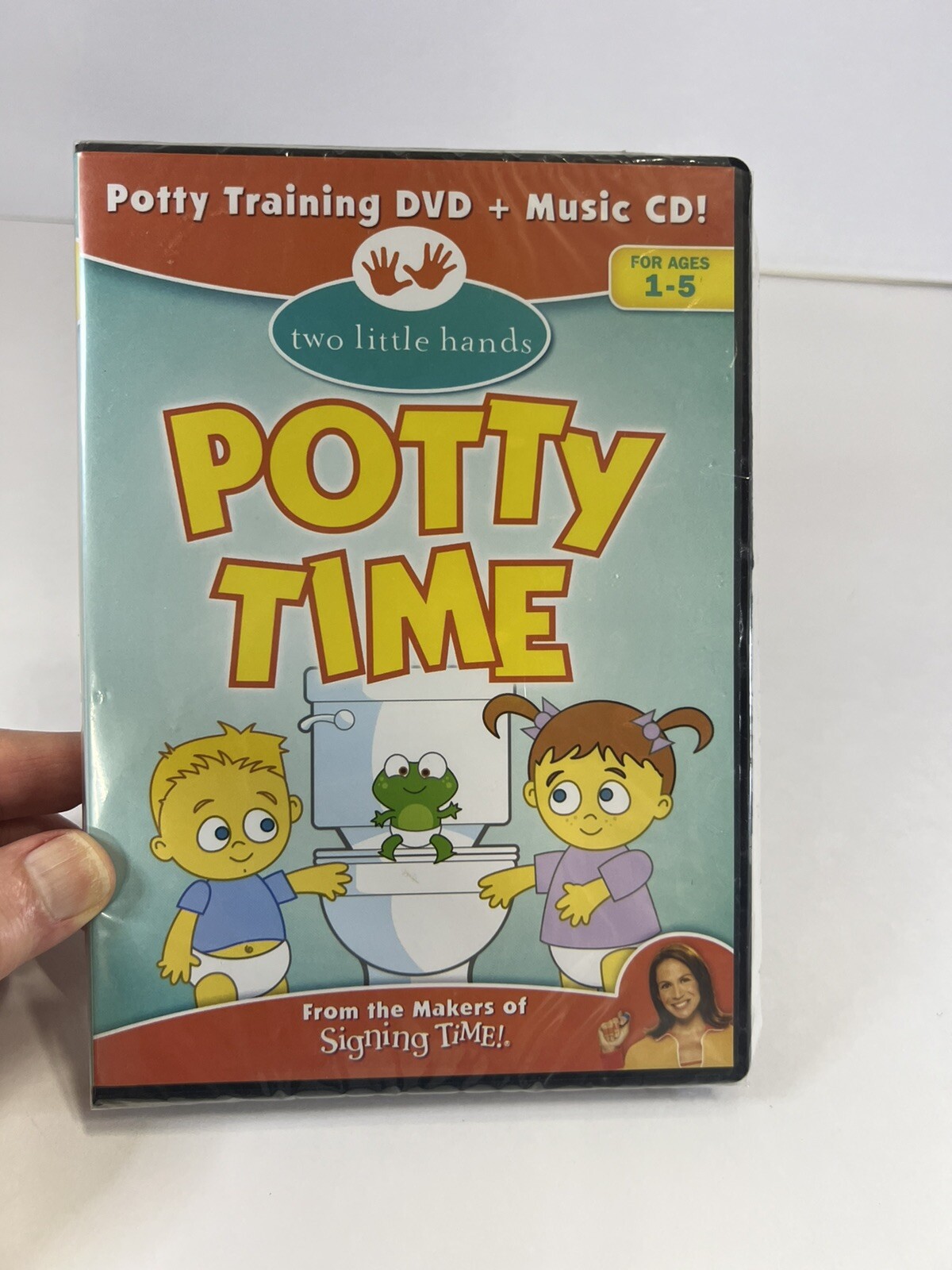 Potty Time - Potty Training DVD/Music CD by Makers of Signing Time ...