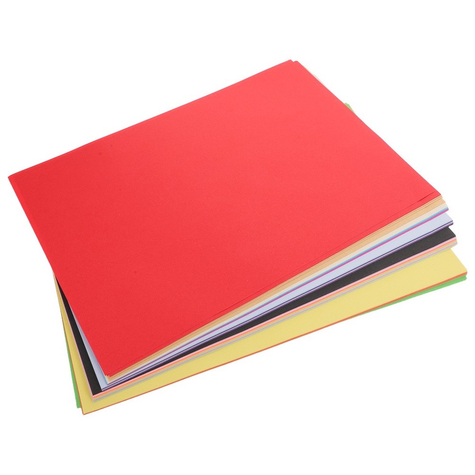 200 Pcs A4 Origami Paper Double Sided Colored Sheets For School | eBay ...