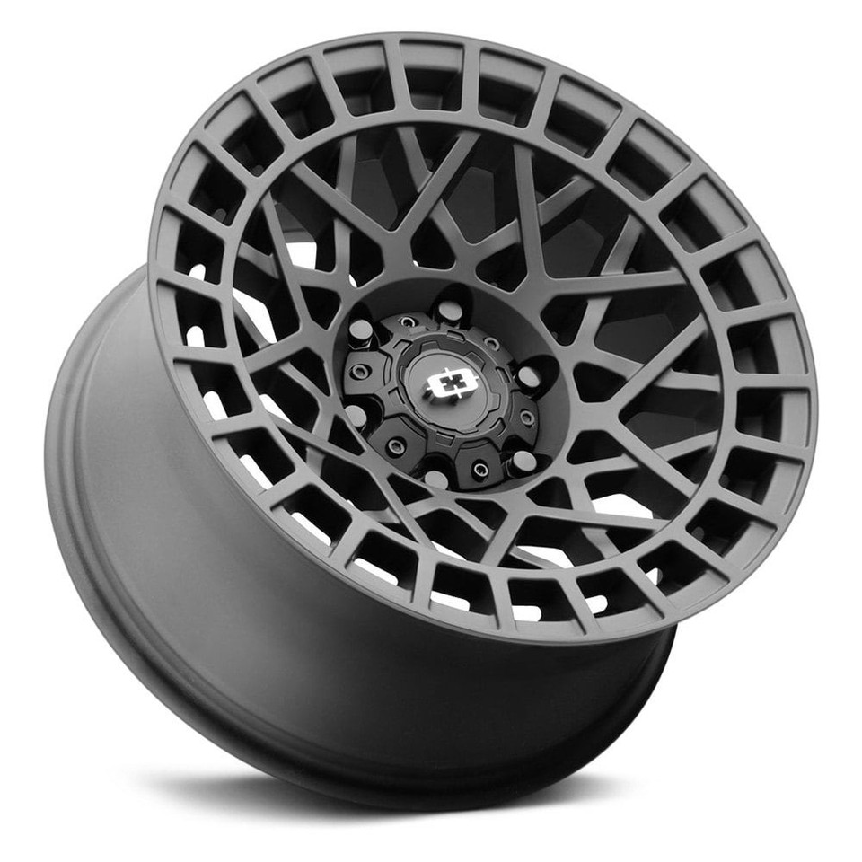 Vision 349 SAVAGE Wheel 17x8.5 (12, 6x114.3, 76.1) Black Single Rim | eBay