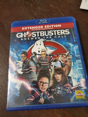 Ghostbusters (Blu-ray Disc, 2016, Includes Digital Copy) very good ...