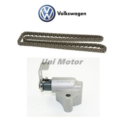 OEM Timing Tensioner & Timing Chain For VW Passat Jetta GLi GTi Audi A4 ...