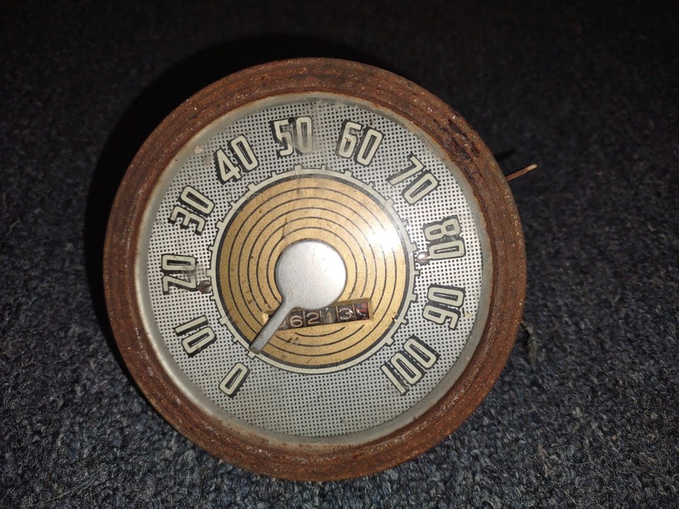 1947 1948 Ford Super Deluxe Speedometer ODO | eBay