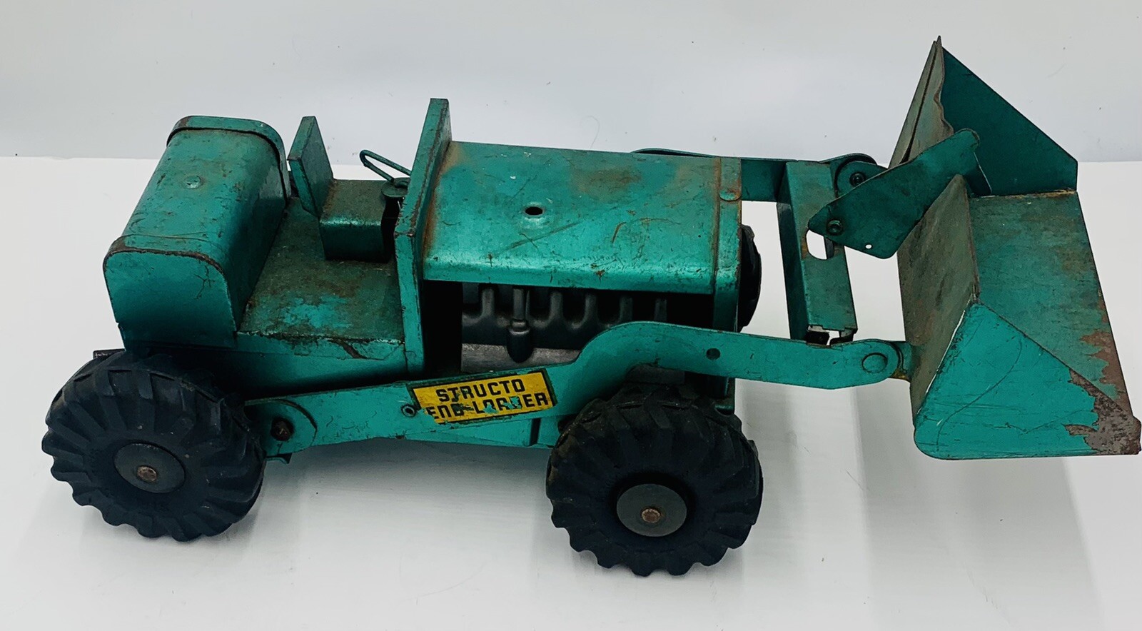 Vintage Structo Construction Equipment Bull Dozer Tractor Front End ...