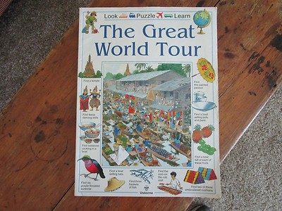 The Great World Tour - Look, Puzzle Learn book 9780746023433| eBay