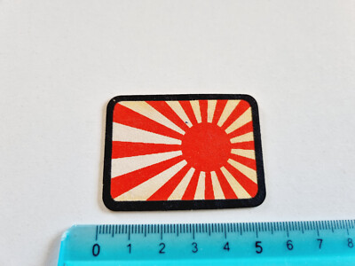 Adhesive Japan Flag Sticker Vintage | eBay