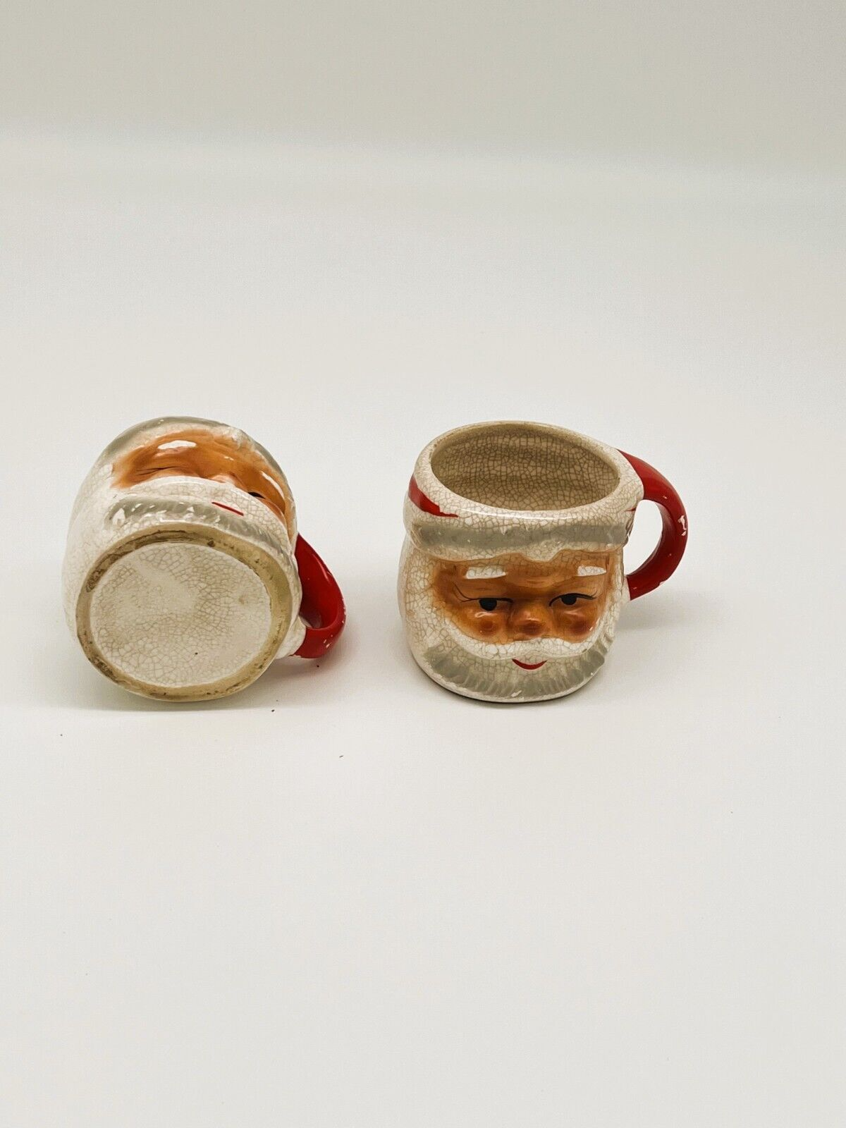 Vintage (2) Christmas Santa Claus Mugs - TX747 | eBay