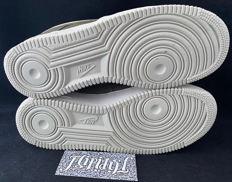 NEW NIKE AIR FORCE 1 07' LX TURTLE GREEN OLIVE AF1 DUNK DS RARE HULK ...