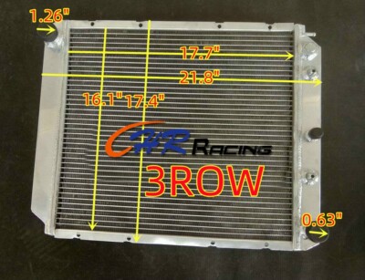 3ROW Radiator For Volvo 240/242/244/245/264/265/740/745/760/780/940/DL ...