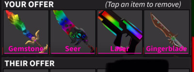Mm2 Set Bundle CHROMA GEMSTONE CHROMA SEER C.LASER C. GINGERBLADE Cheap ...