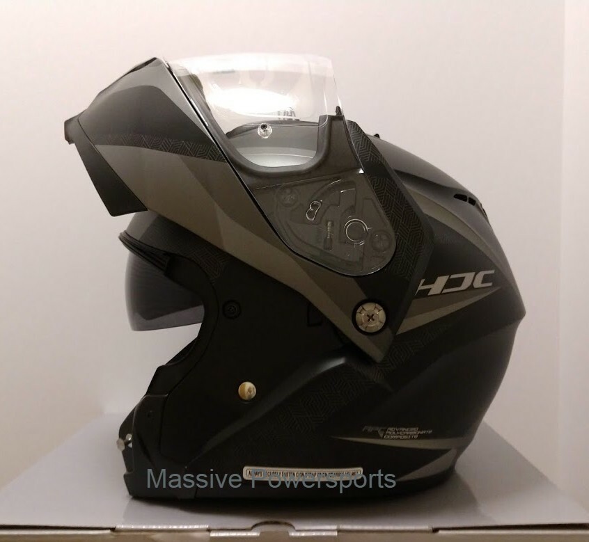HJC C91 Taly Modular Motorcycle Helmet Gray XS S M L XL 2X 3X 4X 5X ...