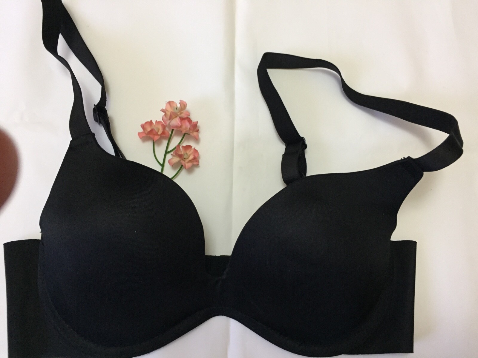 MRS Bra size it 2b us 32b eu 70b padded underwired black push up | eBay