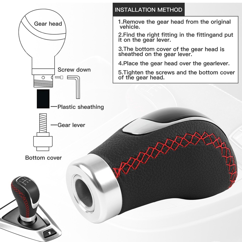 5 / 6 Speed Manual Gear Stick Shift Knob Lever Head For Mazda RX-7 RX-8 ...