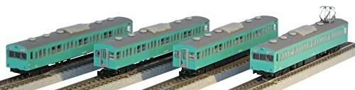 Z Scale J.N.R. Series 103 Emerald Green Joban Line Type Basic 4-Car Set ...