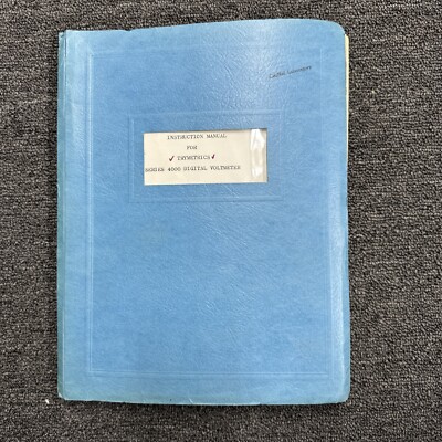 Manuals & Books - Recorders Instruction Manual