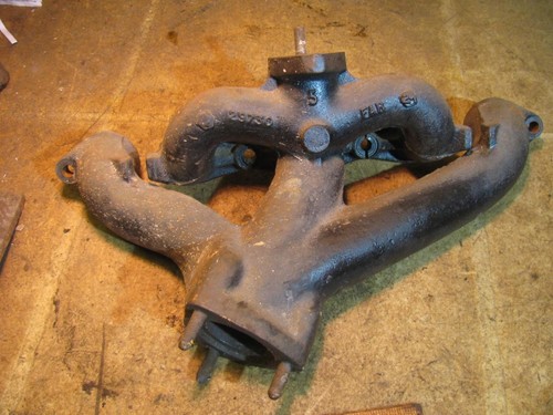 1959 59 Simca Engine Intake Exhaust Manifold 29730 | eBay