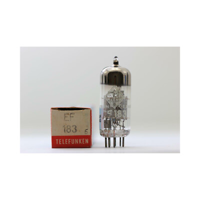 TUBE EF183. TUBE DE MARQUE TELEFUNKEN. NOS / NEUF DANS SA BOÎTE ...