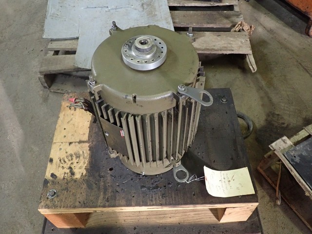 Haas Lincoln 10hp Main Spindle Electric Motor 3 Phase VF 0 1 2 3 4 5 ...