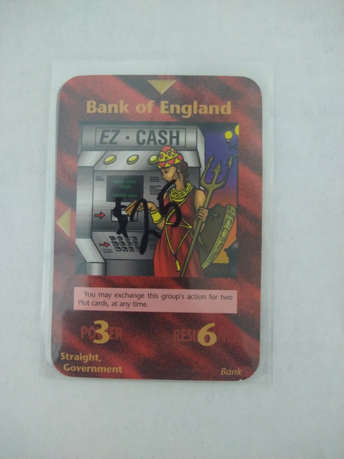 Illuminati New World Order INWO UnLimited Card Game NWO Bank of England ...