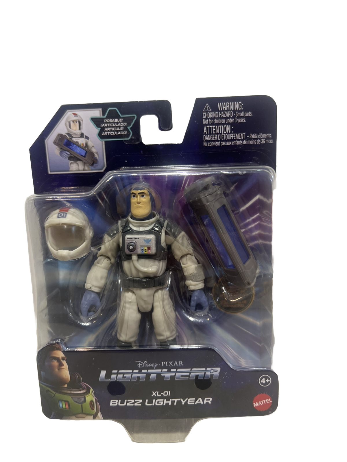 Disney LIGHTYEAR BUZZ SPACE RANGER ALPHA FIGURE 12” & Two Posable 14cm ...