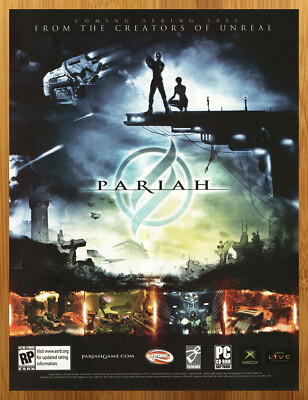 2005 Pariah Xbox PC Print Ad/Poster Authentic Original Video Game ...