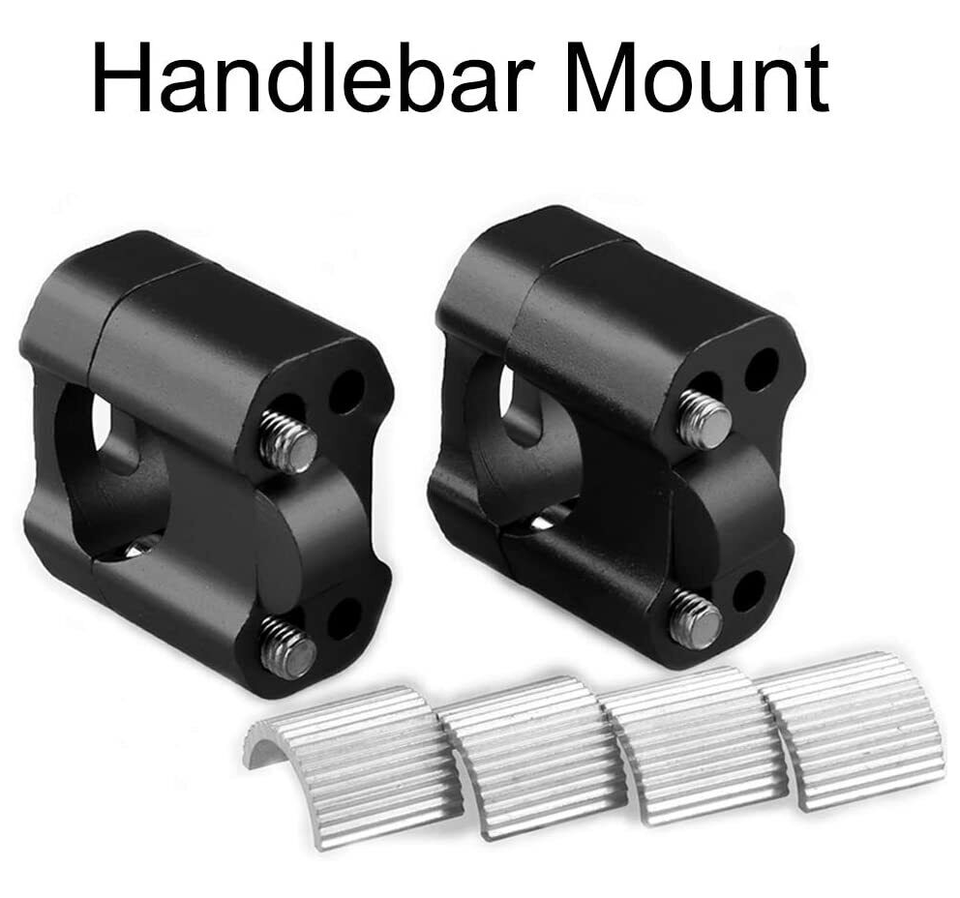 Universal CNC Motorcycle Handlebar Riser Clamp Mount Fit 7/8" 1 1/8 ...