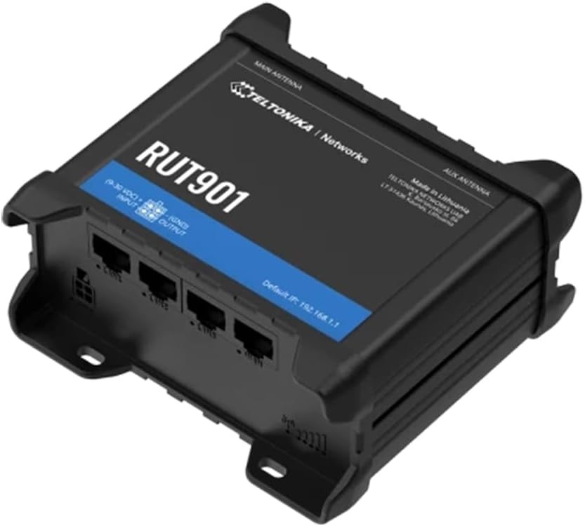 Teltonika RUT901 Industrial LTE WiFi Router 4779051840823| eBay