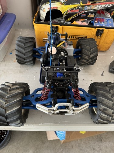 Traxxas T Maxx Rc Car And Many Extras. New Engine Installed. Sold As Is ...