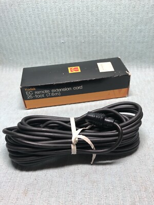 NOS Kodak EC 25ft Remote Control Extension Cord CAT 140 1363 | eBay