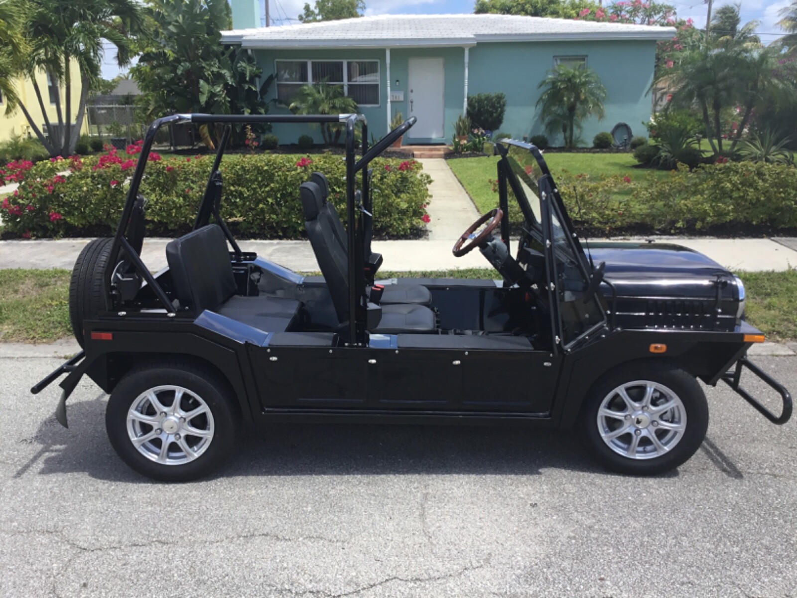 2024 BLACK e-mokee LSV Golf Cart car 4 Passenger Seat FAST STREET LEGAL ...