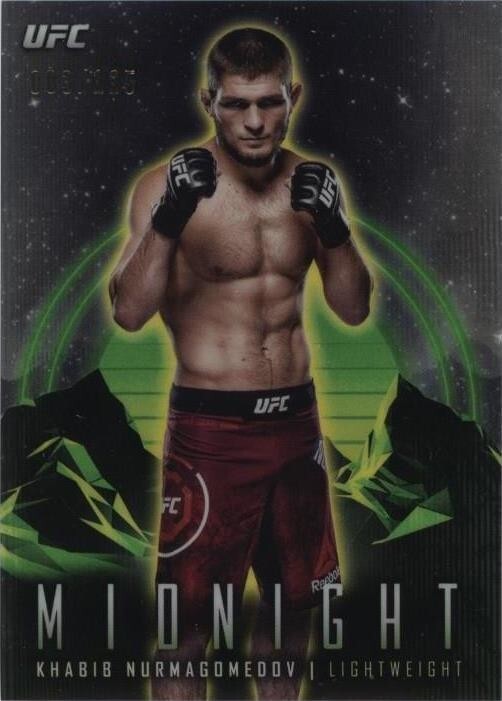 2024 Topps Midnight UFC - Khabib Nurmagomedov #50 Morning /125 for sale ...