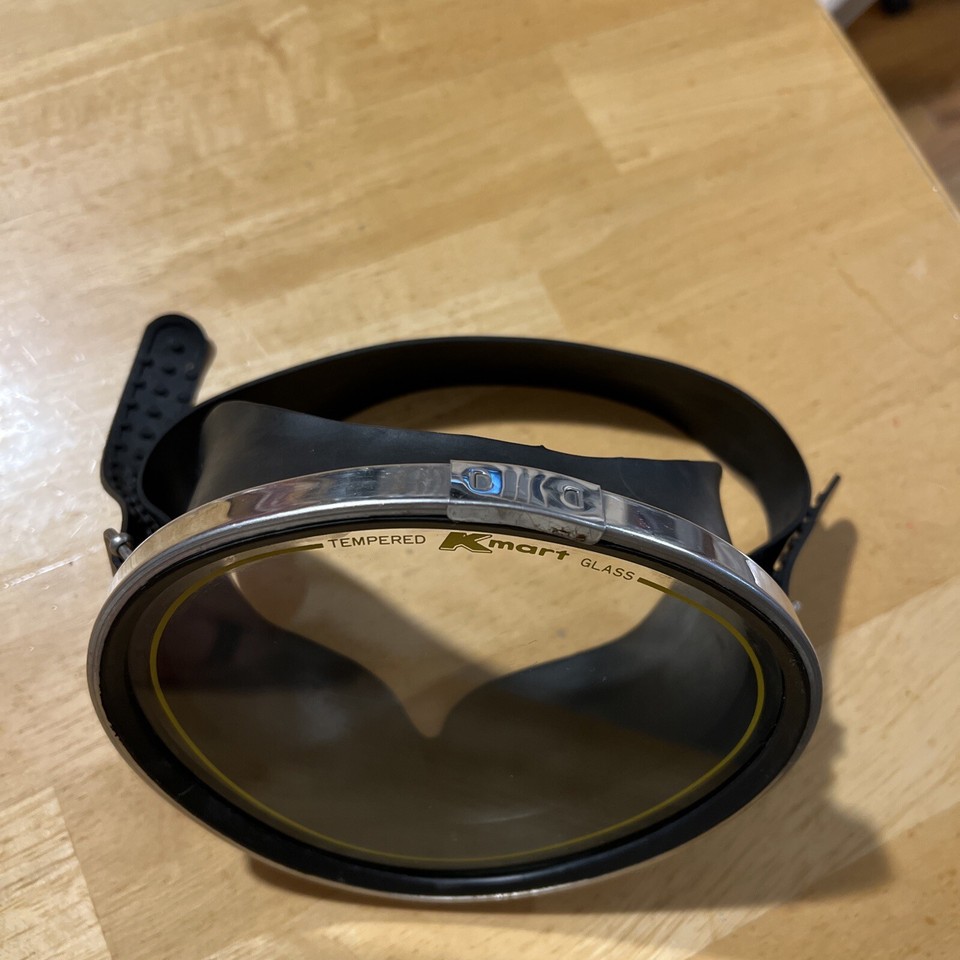 Vintage Dive Mask Sea Mate - Tempered Glass, Scuba Snorkeling - (KMART ...