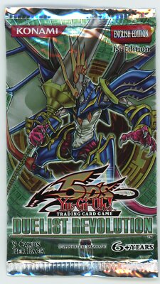 Yu-Gi-Oh! Duelist Revolution 1st Edition Booster Pack English | eBay